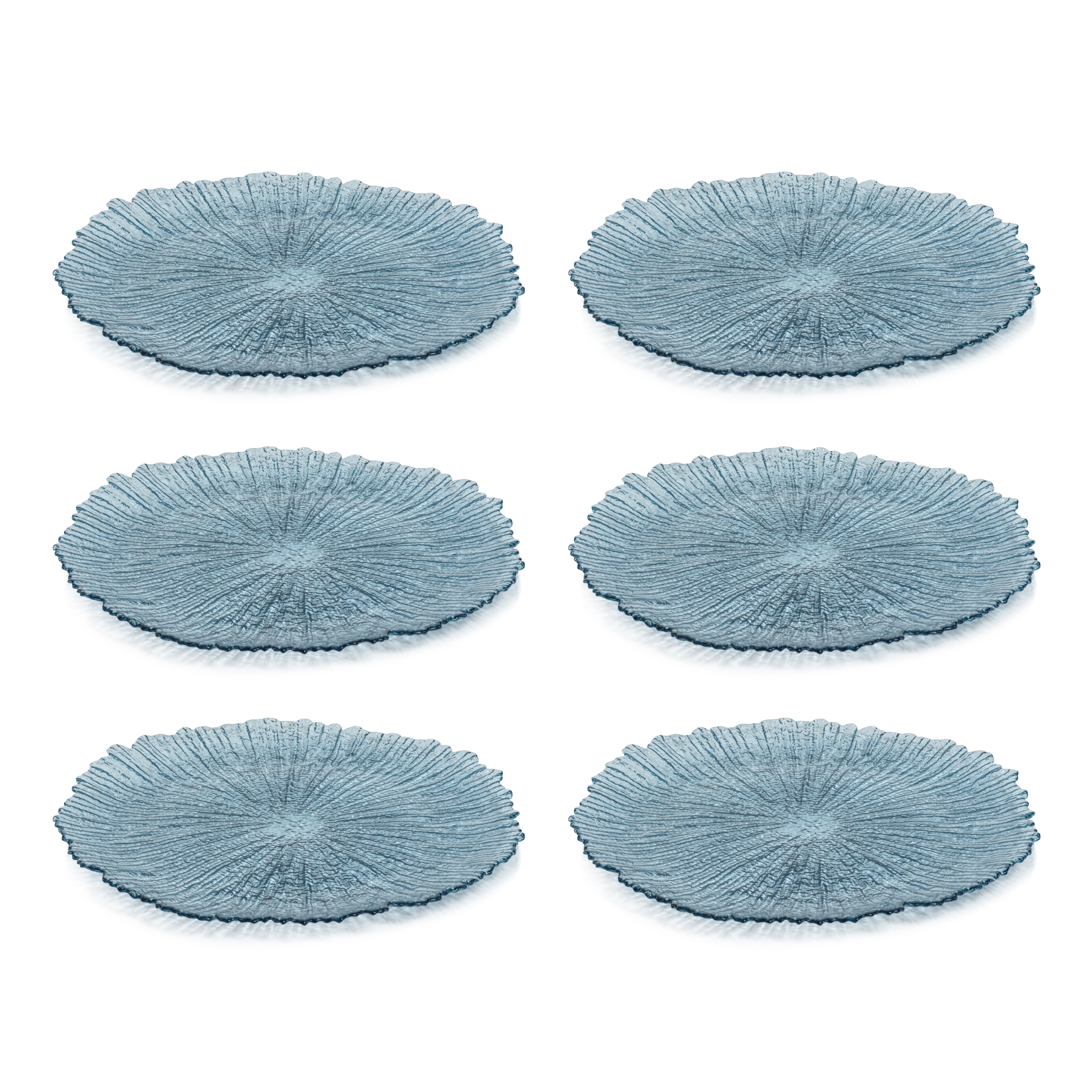 Rosecliff Heights Remmie Glass Platter | Wayfair
