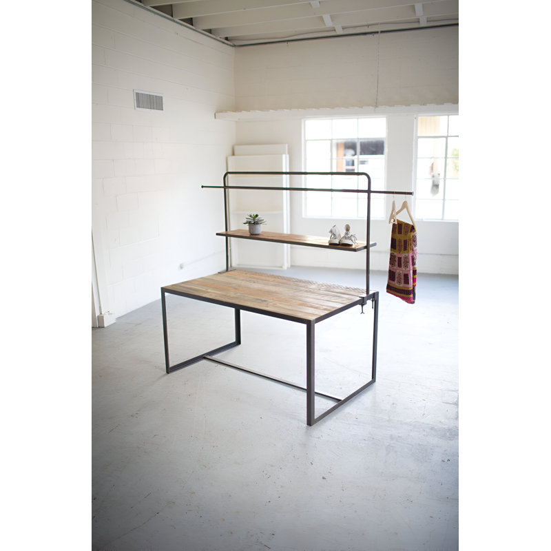 Kalalou Recycled Wood Table Top Accessory For Set Of Nine Display | Wayfair