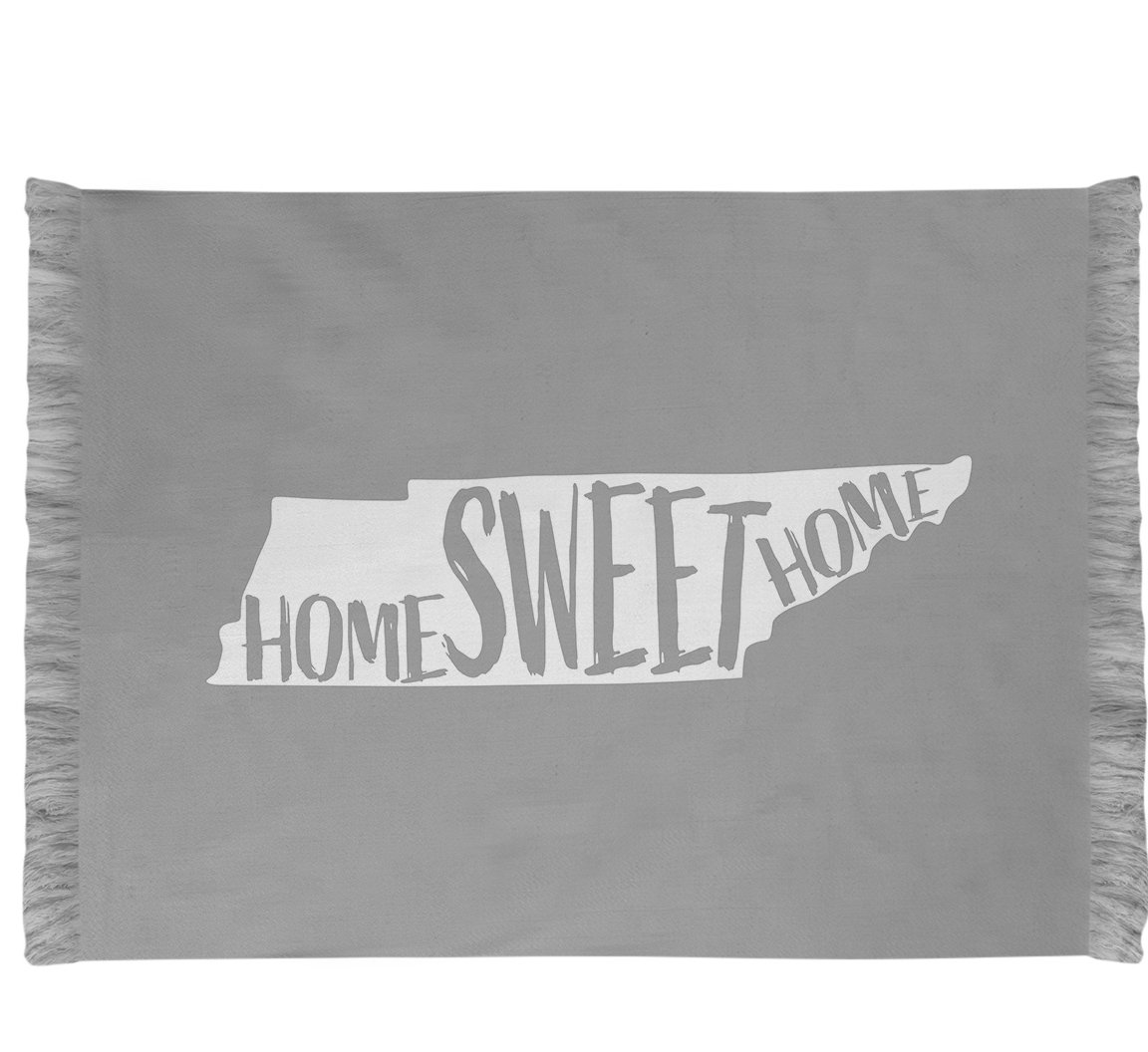 East Urban Home Home Sweet Tennessee Gray Area Rug | Wayfair