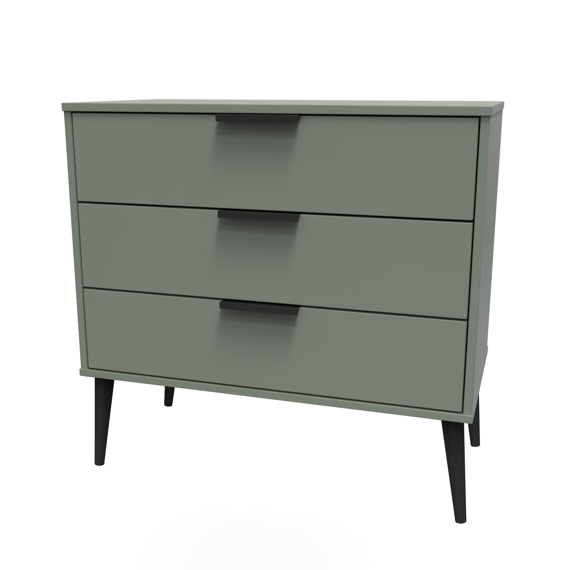 Latitude Run Bonnelle 3 Drawer Chest in Kashmir Matt (Ready Assembled ...