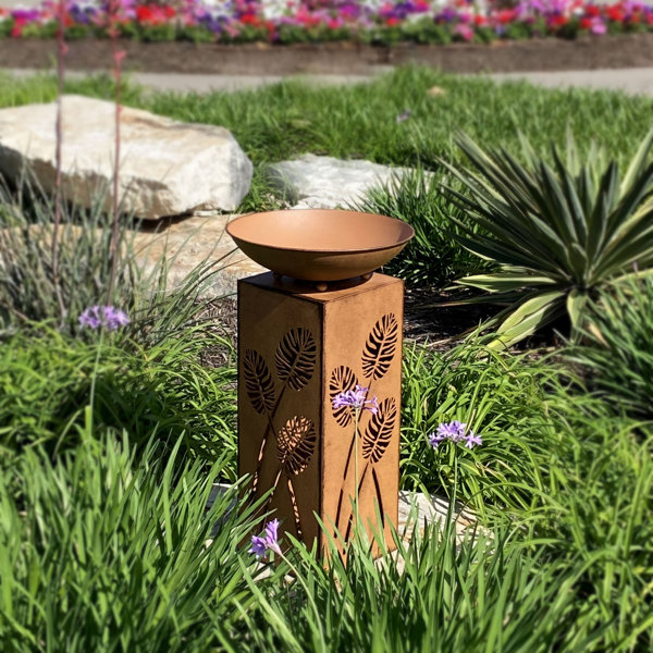 Bayou Breeze Skedee Planter Dish Bowl and Timer Pedestal & Reviews ...
