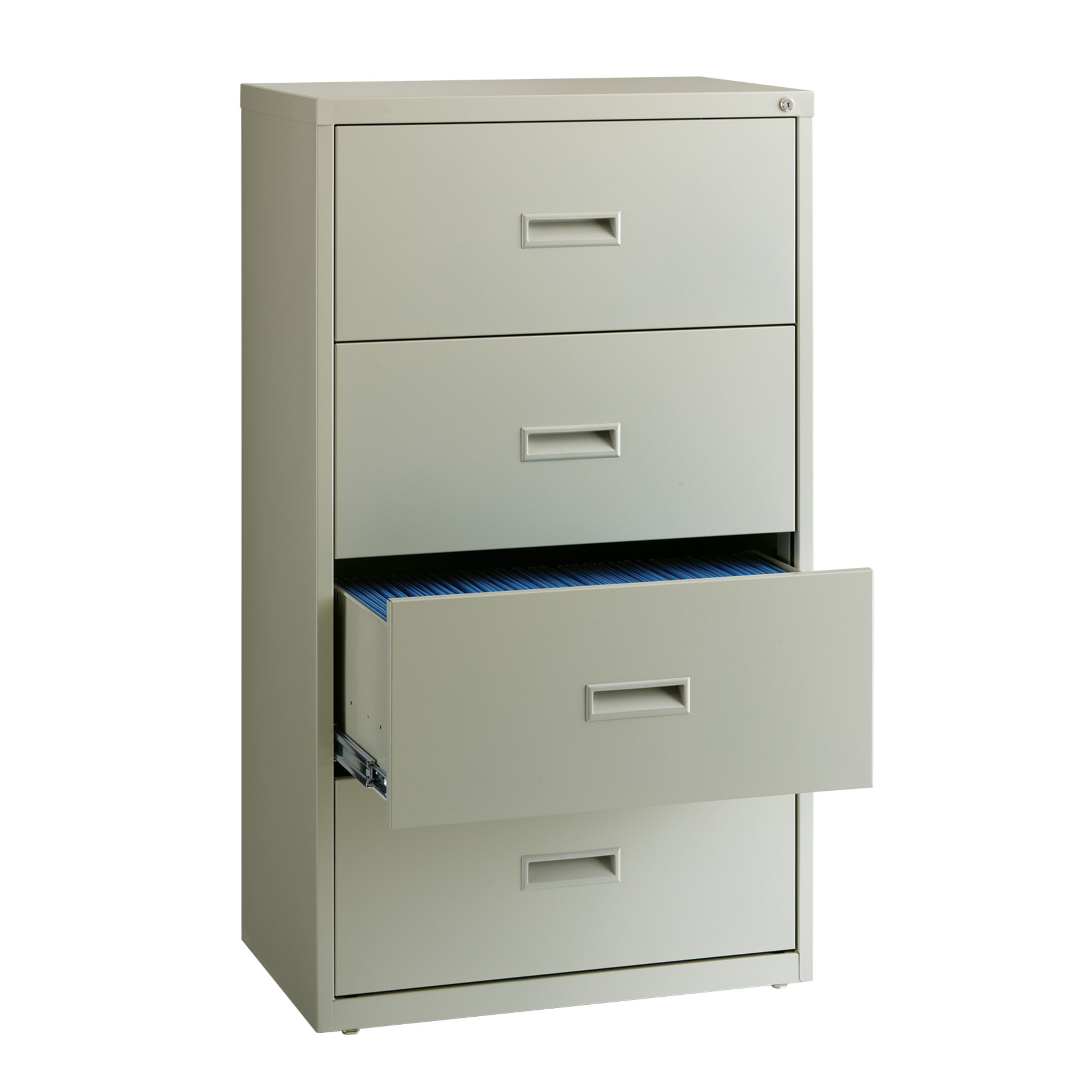 Inbox Zero Subhan 4 Drawer Vertical Filing Cabinet | Wayfair