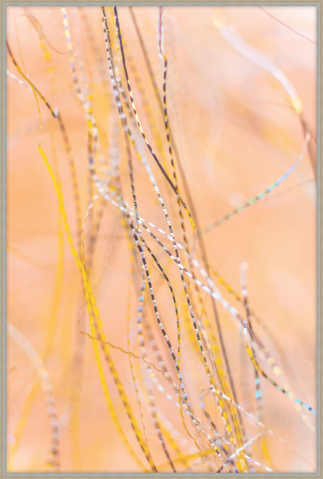 Art House Studios Yellow Fibers 1 Framed Art Print | Perigold