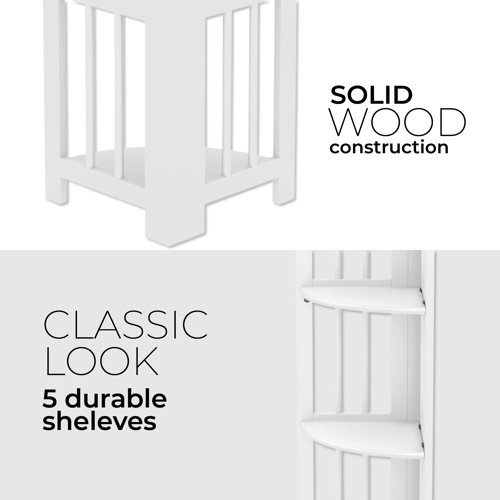 Union Rustic 12.5'' W Solid Wood Shelving Unit & Reviews | Wayfair