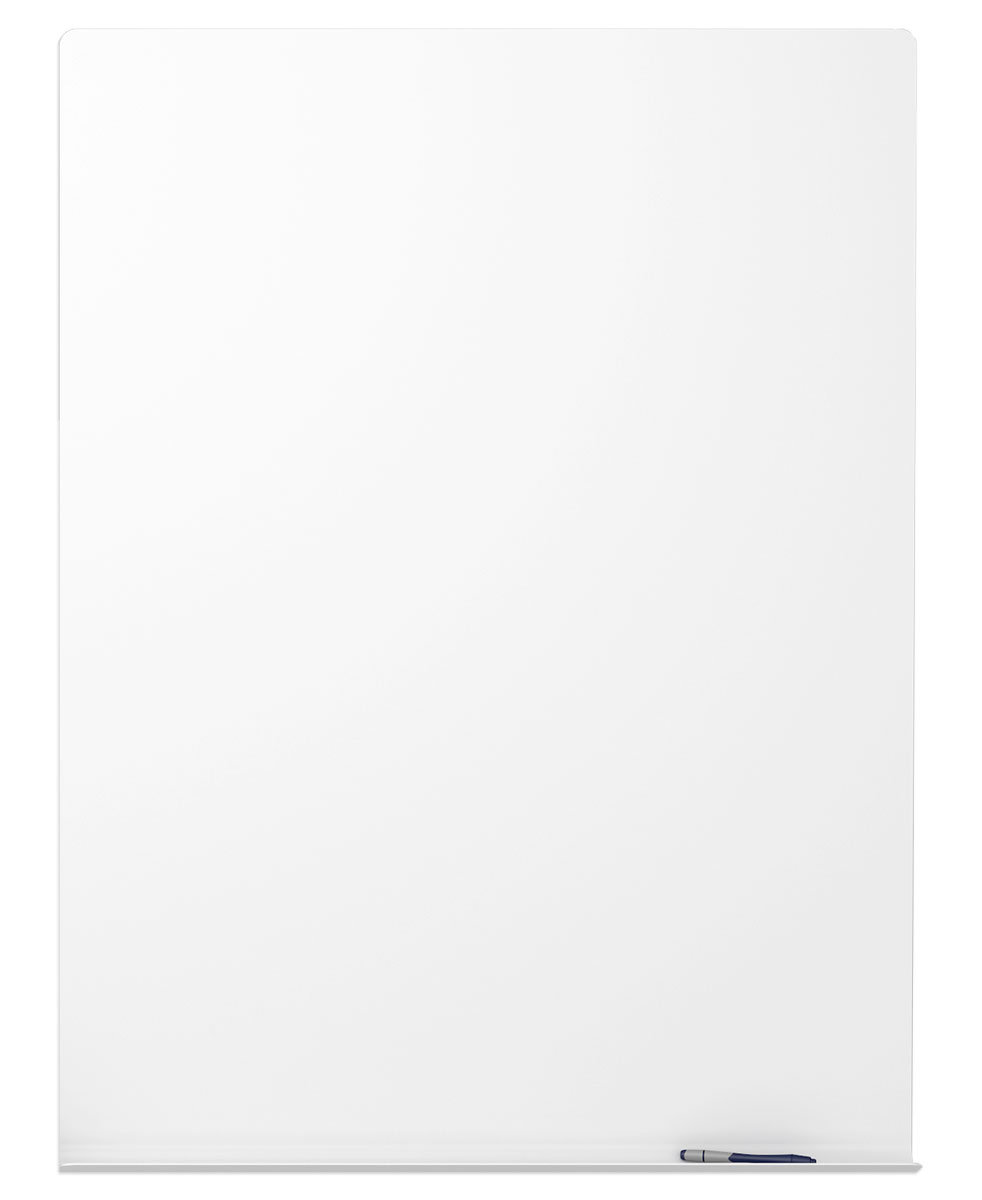 Peter Pepper MeetUp Wall Mounted Magnetic Whiteboard 24" x 36" | Wayfair