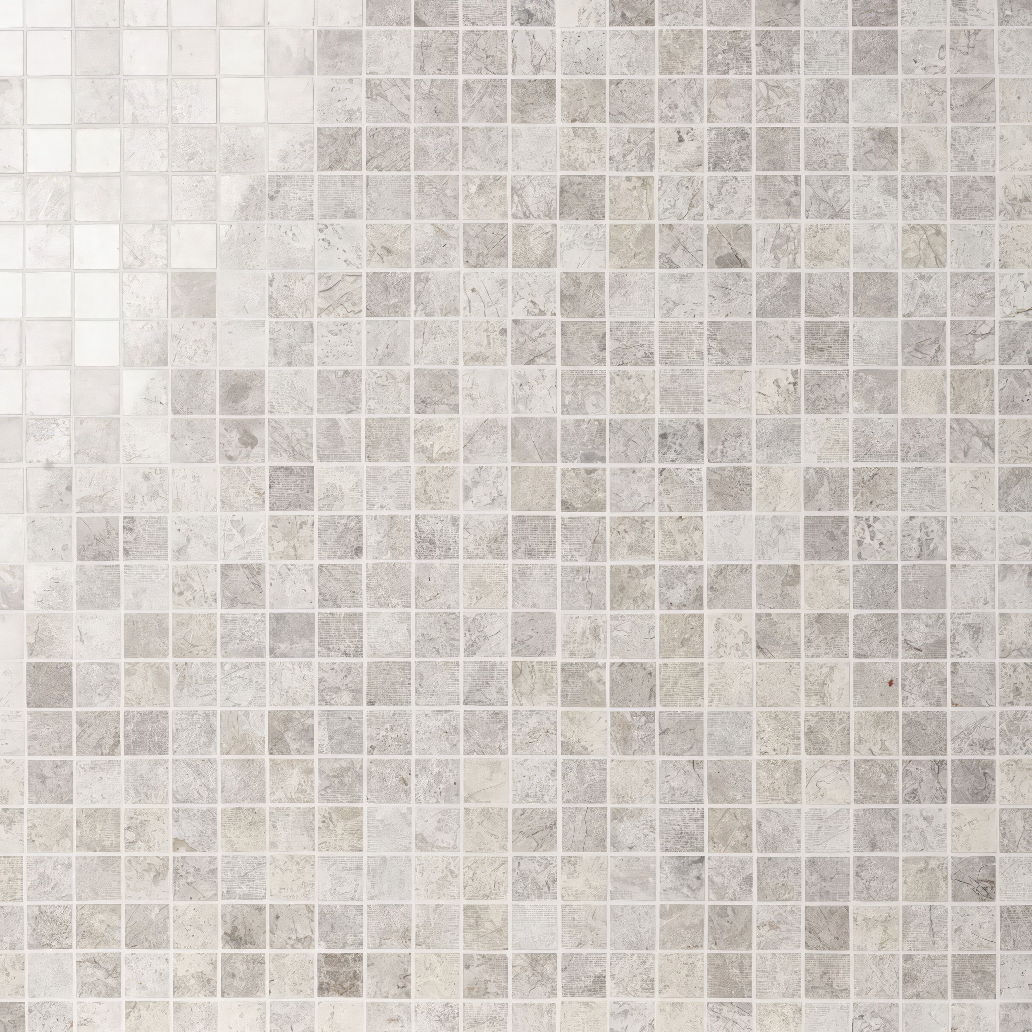 Maricera 12" x 12" Natural Stone Grid Mosaic Wall & Floor Tile | Wayfair