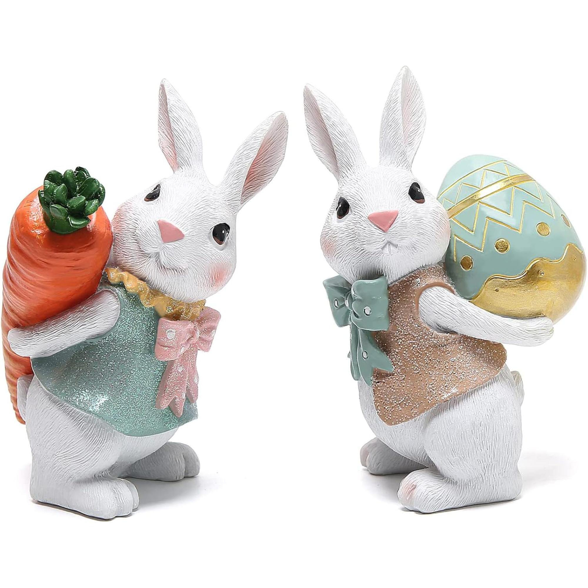 Astoria Grand 5.5 Inch Polyresin Bunny Decorations Spring Easter Decors ...