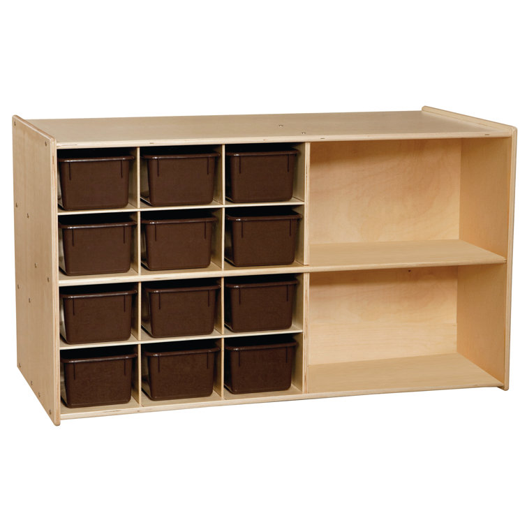 Symple Stuff 14 Compartment Manufactured Wood Cubby & Reviews | Wayfair