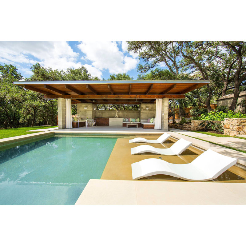 Ledge Lounger Signature In Pool Chaise Lounge (2) & Reviews | Joss & Main