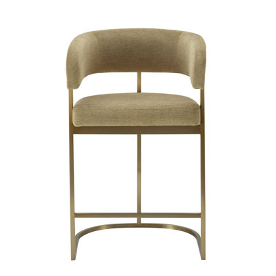 Mercer41 Sebastian - Modern Fabric + Counter Chair | Wayfair