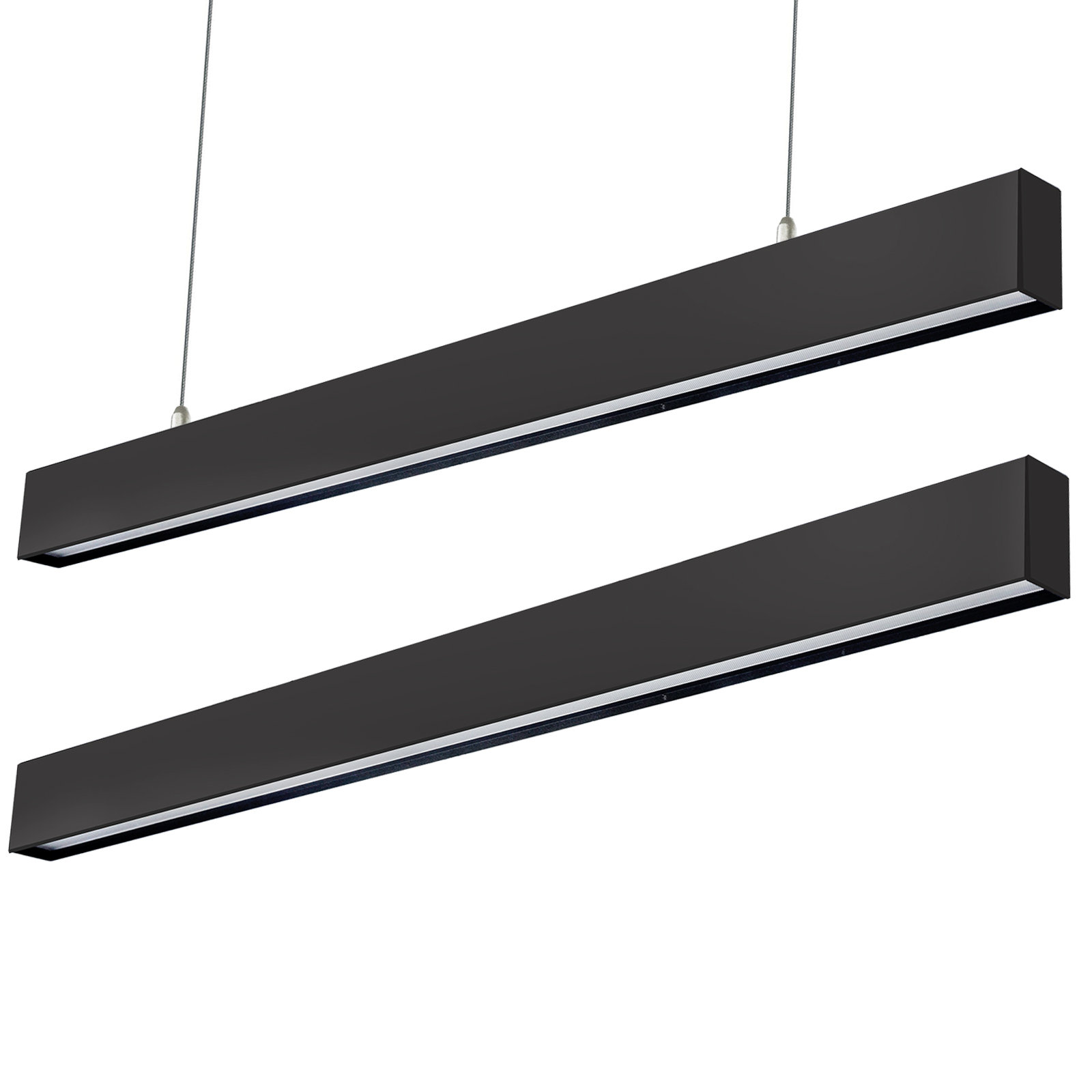 WYZM 50w Up And Down Led Shop Lights 2 Pack 4ft 0-10v Dimmable 6000 ...