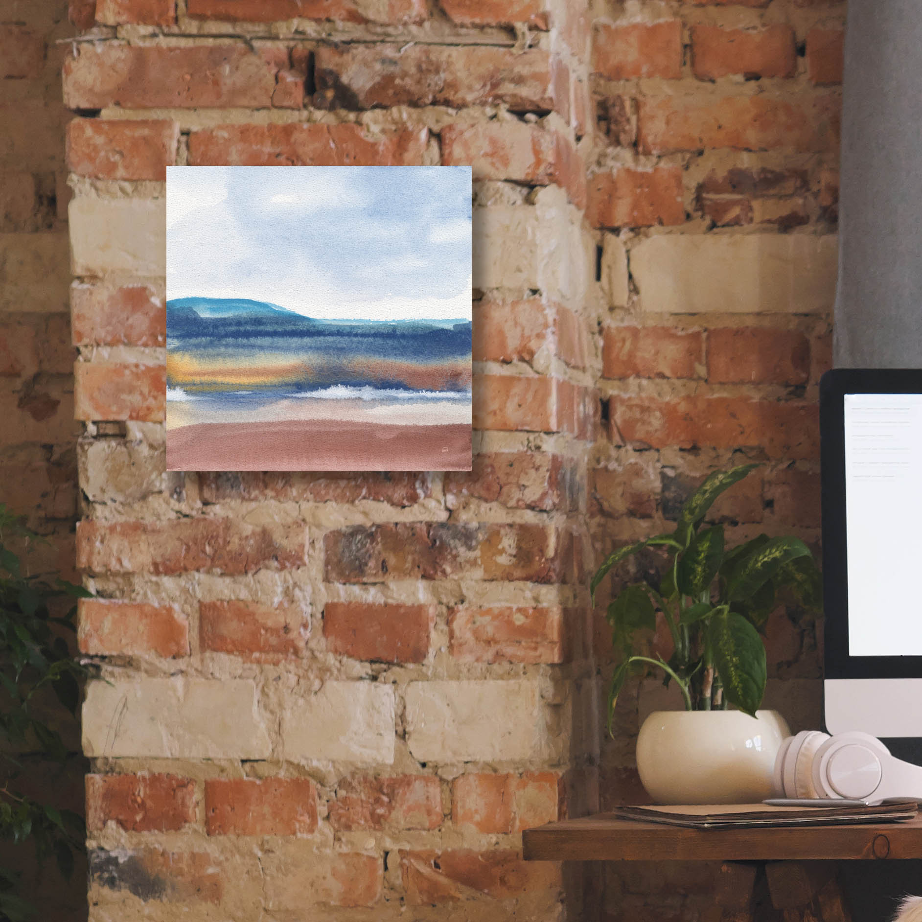 Epic Graffiti 'Grounded Rust 1' by Chris Paschke Canvas Wall Art | Wayfair