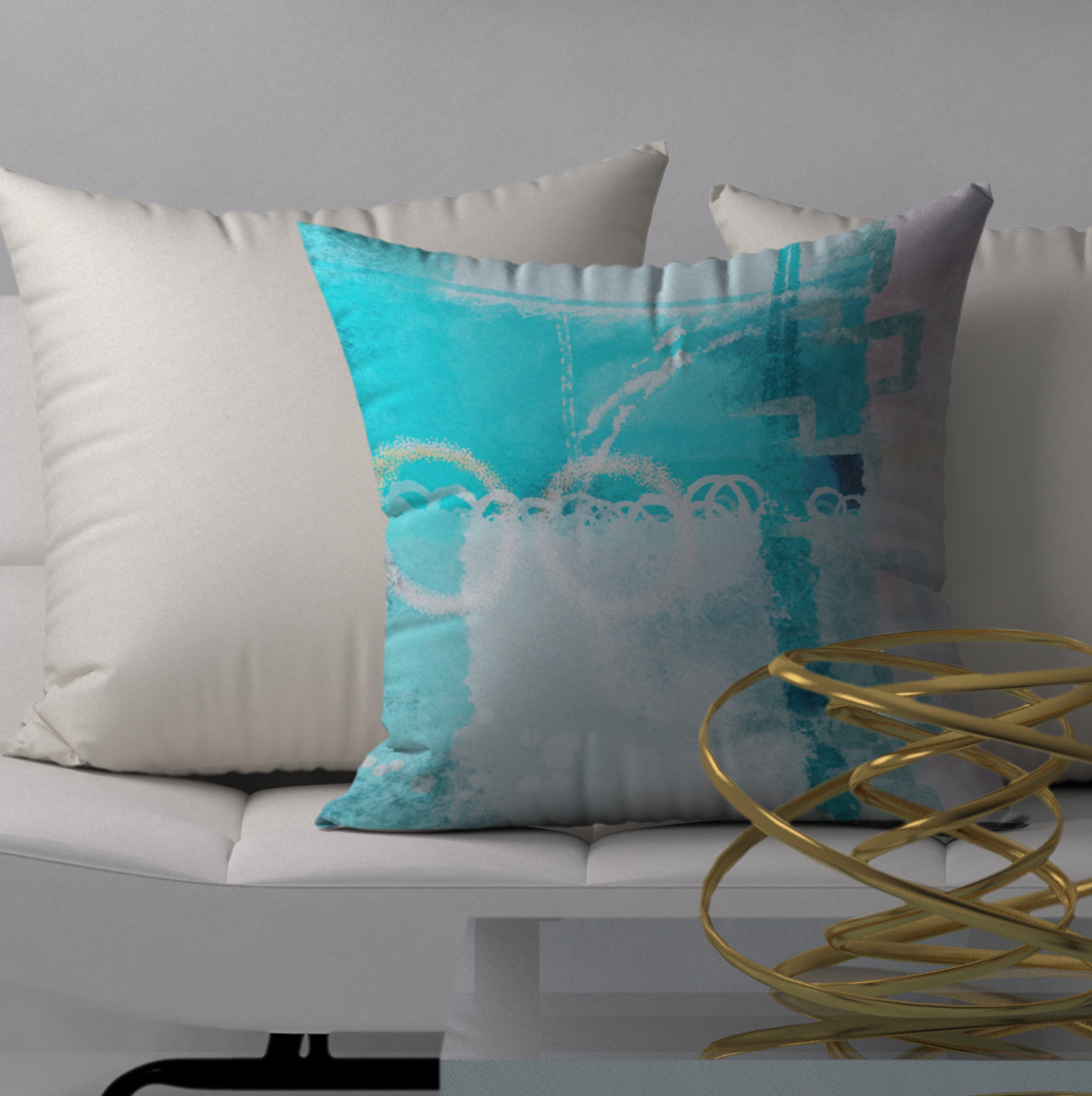 LeRoi Products Terrific Singular Decorative Square Pillow Cover ...