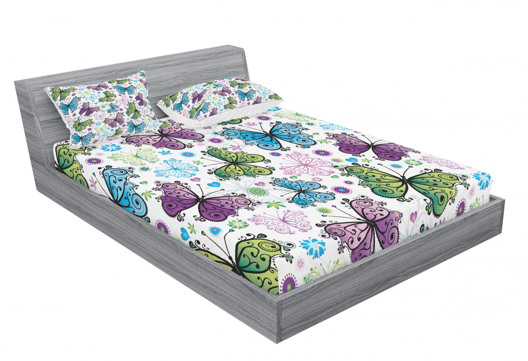 Ambesonne Butterfly Sheet Set & Reviews | Wayfair