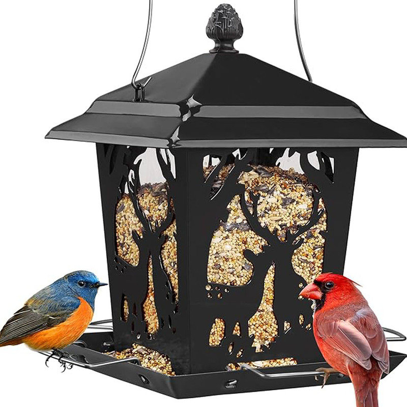 Arlmont & Co. All-Round Bird Feeder for Outdoor Hanging - Wild Bird ...