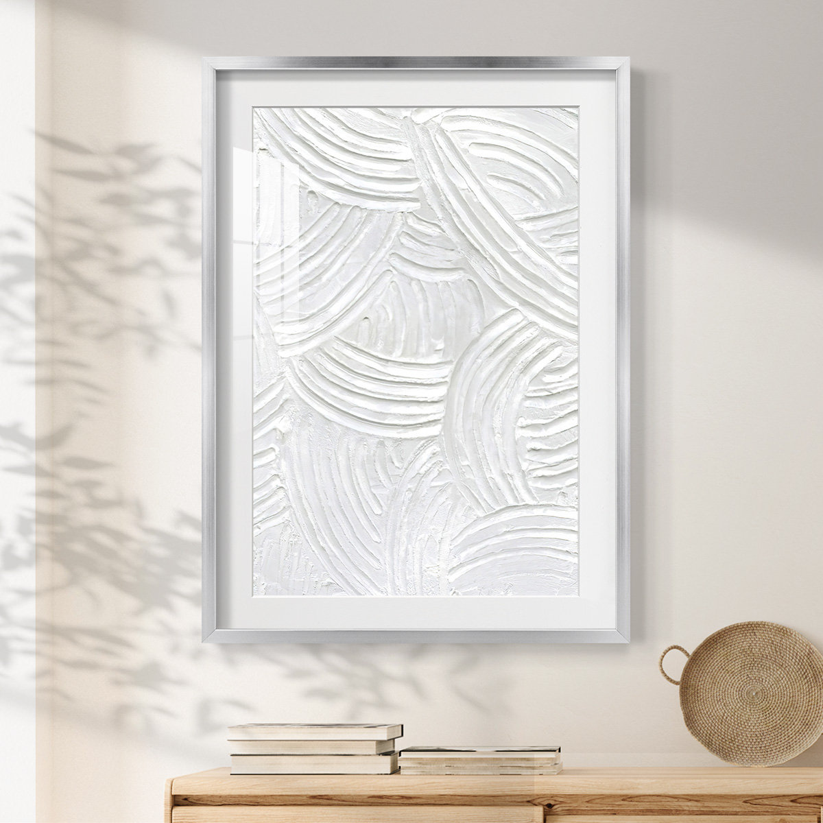 Ivy Bronx Sandstone Grooves II -Framed Print | Wayfair