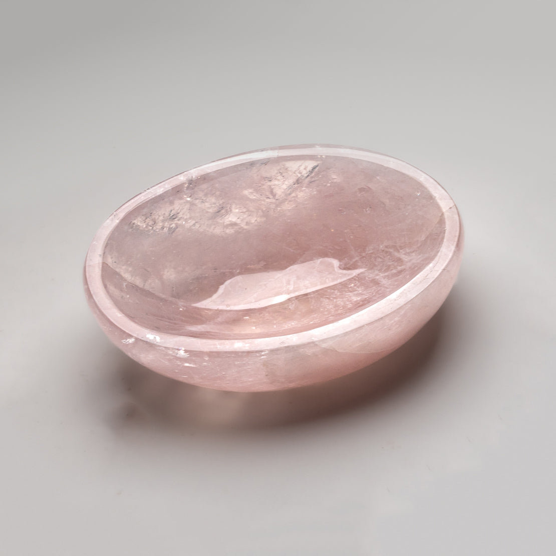 Astro Gallery of Gems Genuine Polished Rose Quartz Bowl (5.6 Lbs) | Wayfair