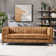 Trent Austin Design® Pecora 84.5'' Faux Leather Sofa & Reviews | Wayfair