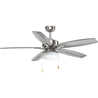 Red Barrel Studio® 52" Segars 5 - Blade Standard Ceiling Fan with Light ...