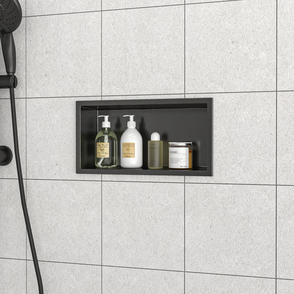 Ivy Bronx Stainless Steel Shower Niche - Wayfair Canada