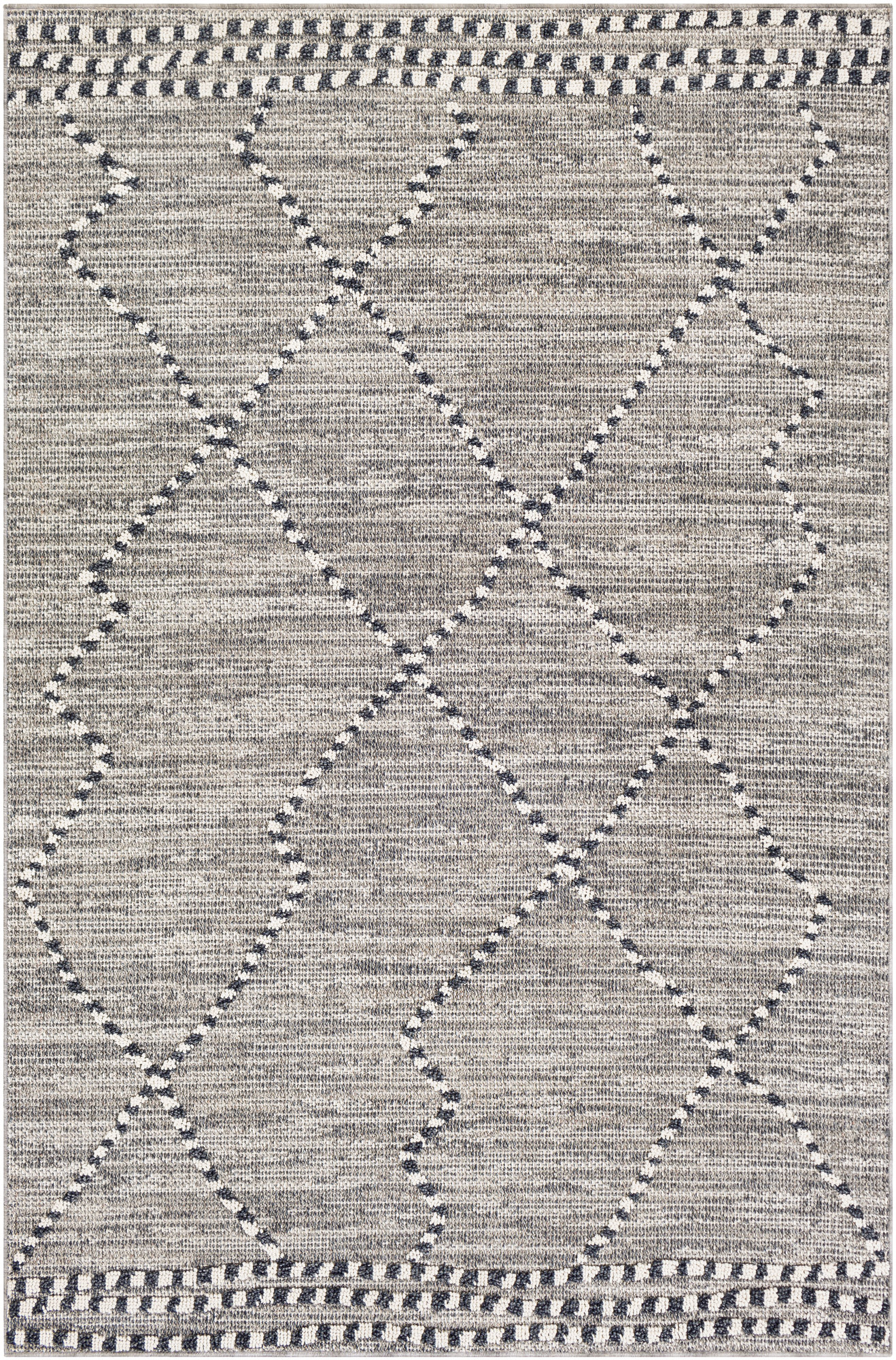 The Twillery Co. Yanaton Power Loom Charcoal/Taupe Rug - Wayfair Canada