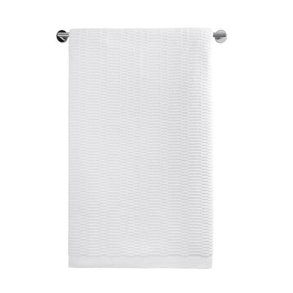Kassatex Fine Linens Geometric Cotton Bath Towel | AllModern