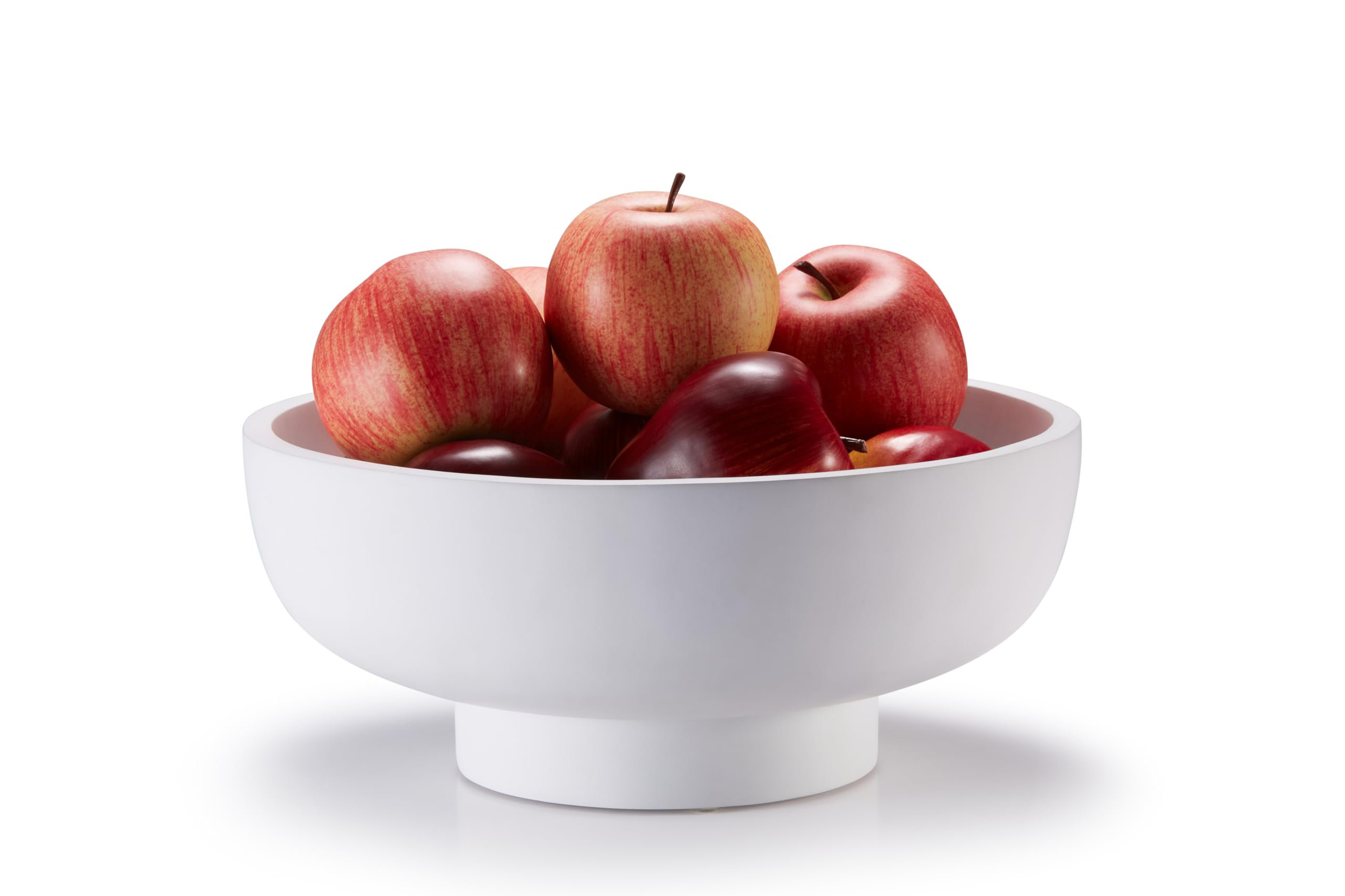Hokku Designs 12-inch Diameter Large Wooden Fruit Bowl - Wayfair Canada