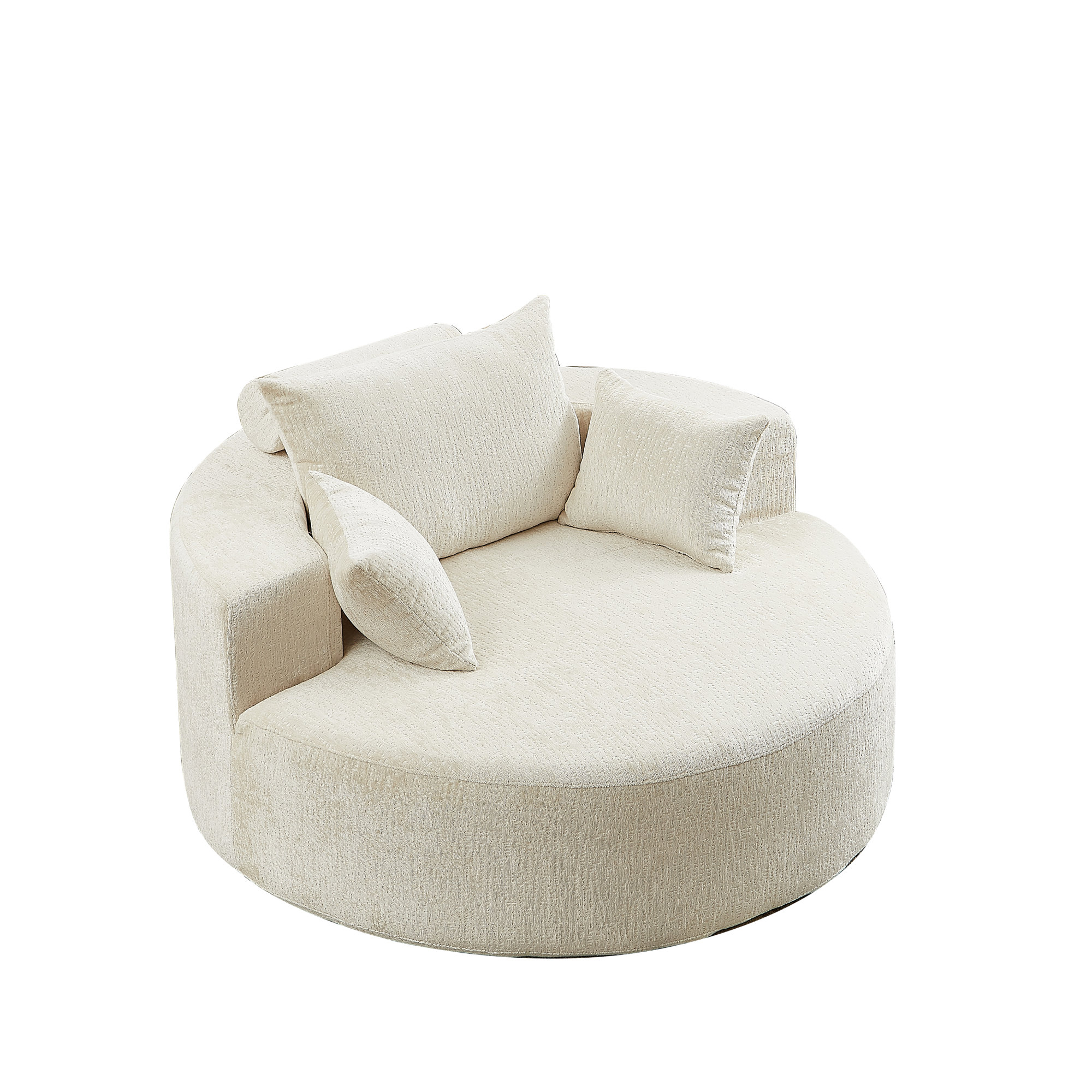 Orren Ellis Chenille Sponge Sofa Lounge Chair | Wayfair