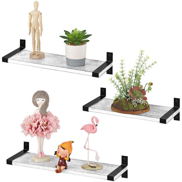 17 Stories 3 Piece Floating Shelf | Wayfair