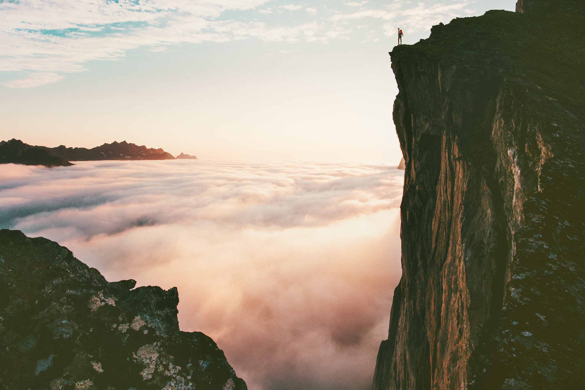 Millwood Pines Man Standing On Cliff - Wayfair Canada