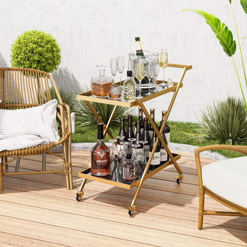 Glam Bar Carts You'll Love | Wayfair