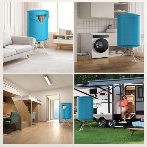 Rebrilliant Aluminium Tripod Drying Rack | Wayfair.co.uk