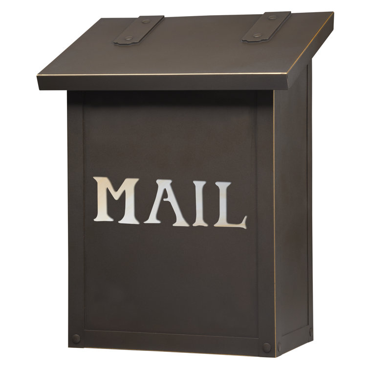 America's Finest Lighting Company Wall Mounted Mailbox | Wayfair
