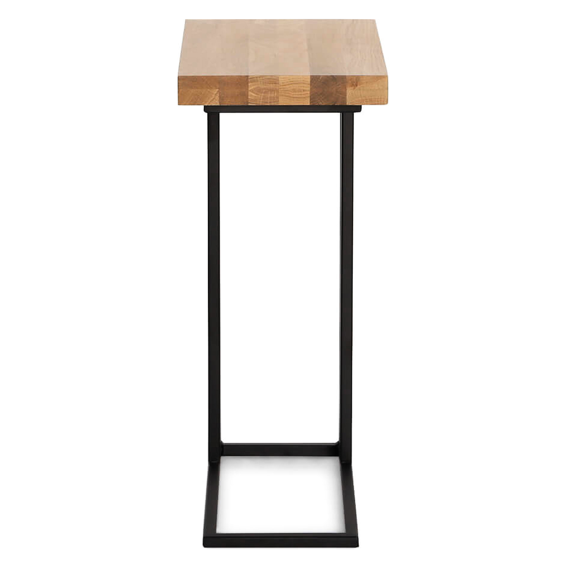 George Oliver Small Oak Wood Side Table With Design, Solid Top Soap ...