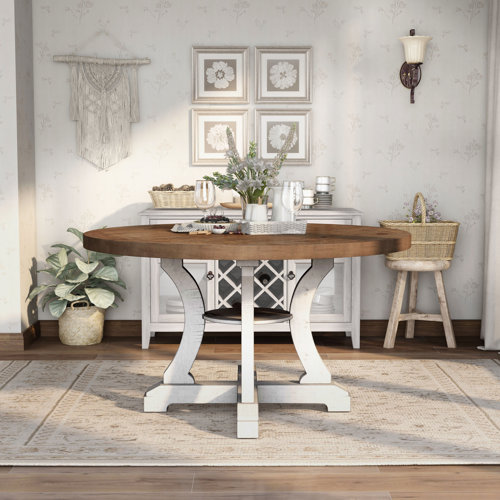 French Country Round Dining Tables You'll Love | Wayfair