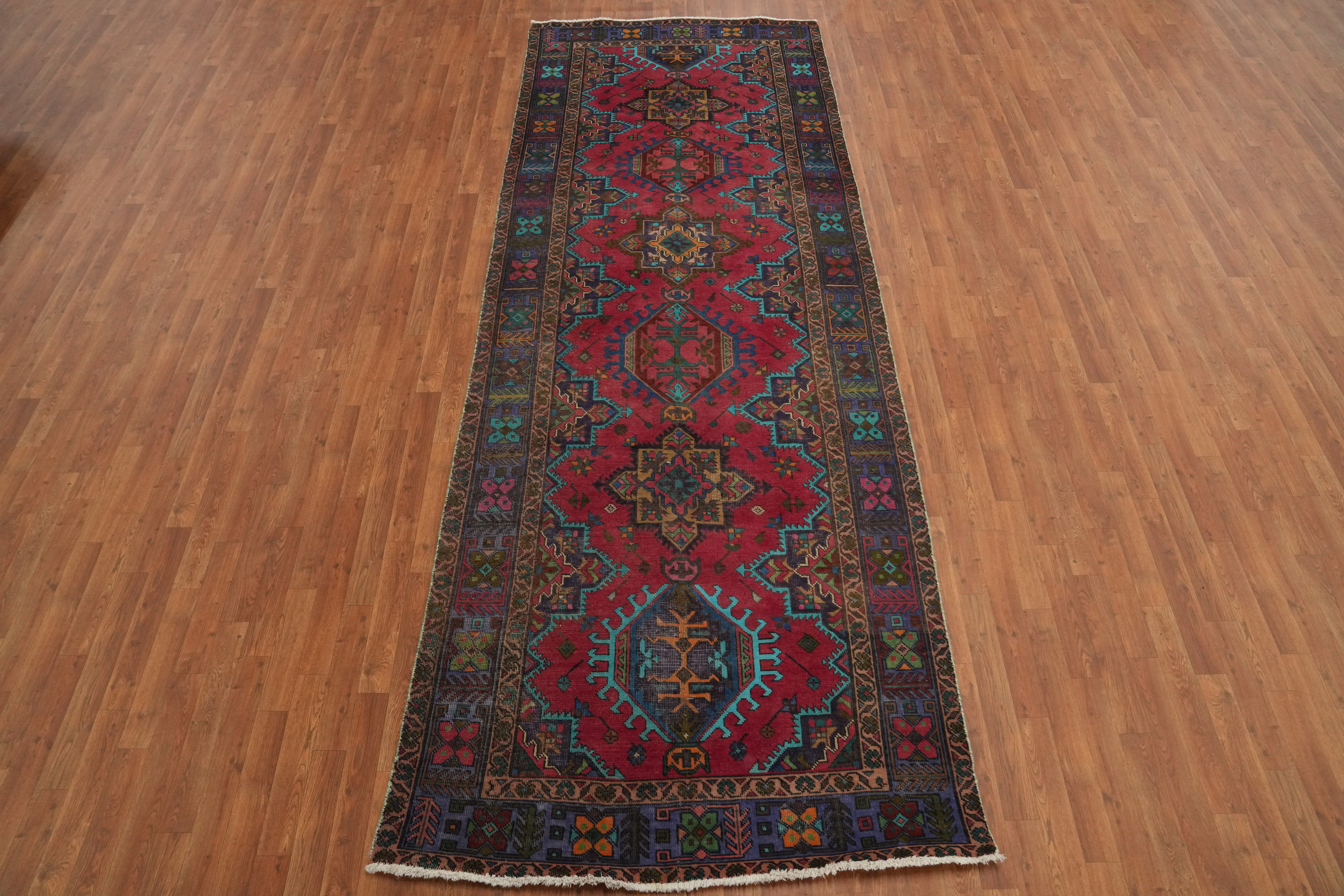 Wildon Home® Vintage Geometric Traditional Area Rug 5x12 | Wayfair