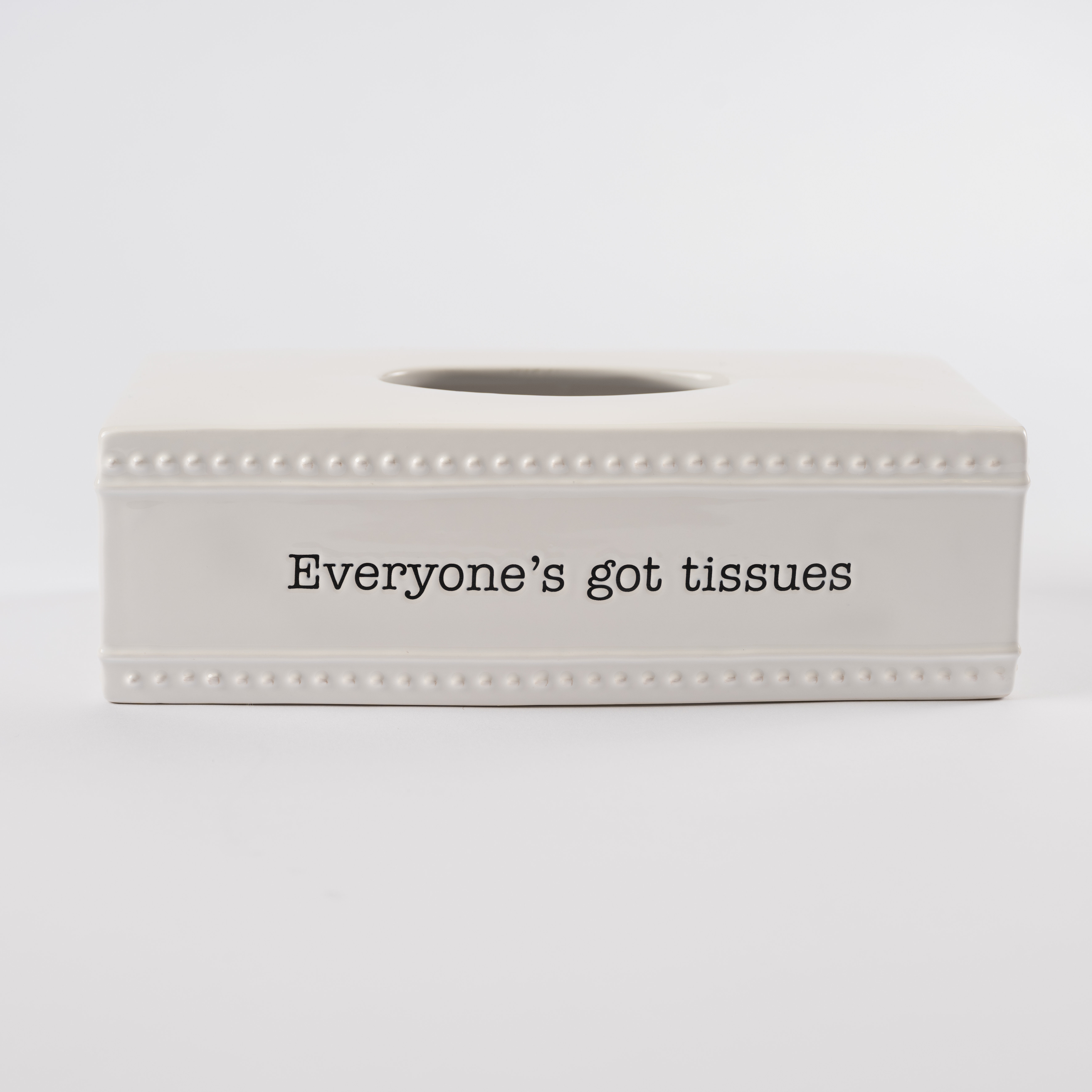 Mud Pie™ LARGE CERAMIC TISSUE BOX COVER - Wayfair Canada