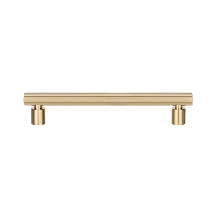 Forge Hardware Studio Polished Gold "Elite" T-Bar Fluted Drawer Pull ...