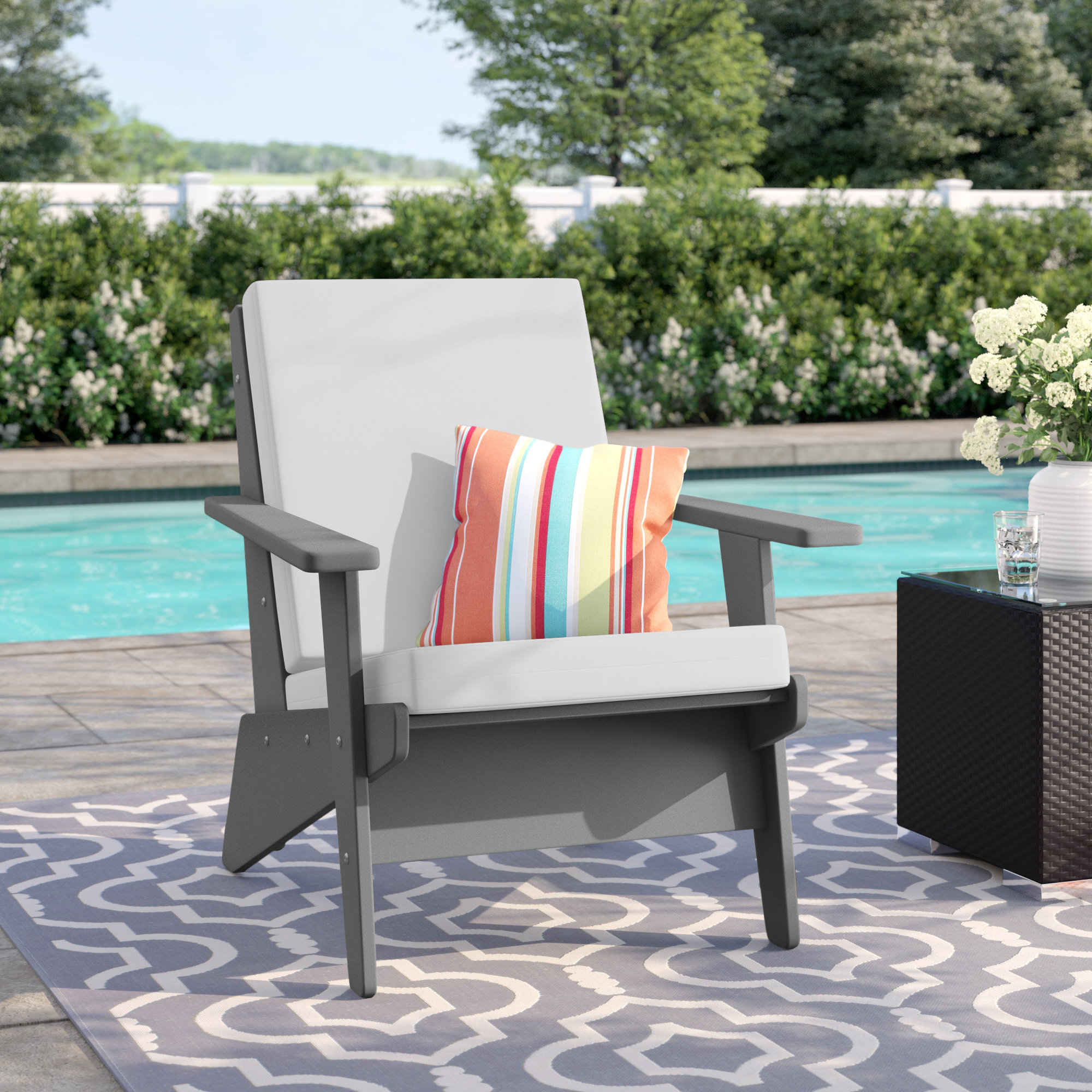 Sol 72 Outdoor™ Sol 72 Modern Deep Seating Chair | Wayfair
