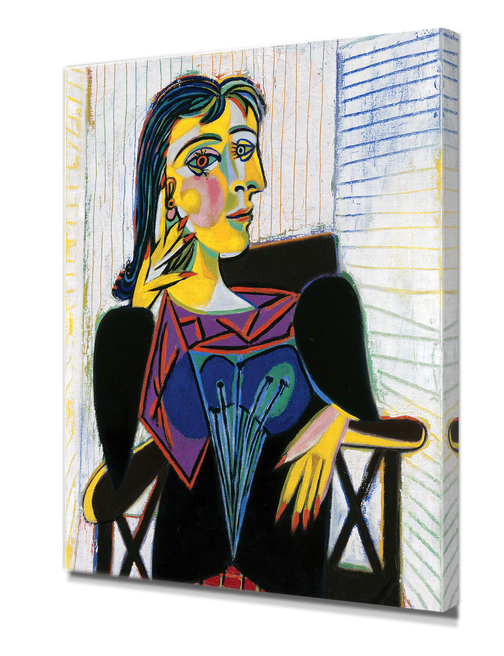 Red Barrel Studio® Portrait of Dora Maar by Pablo Picasso Art Giclee ...