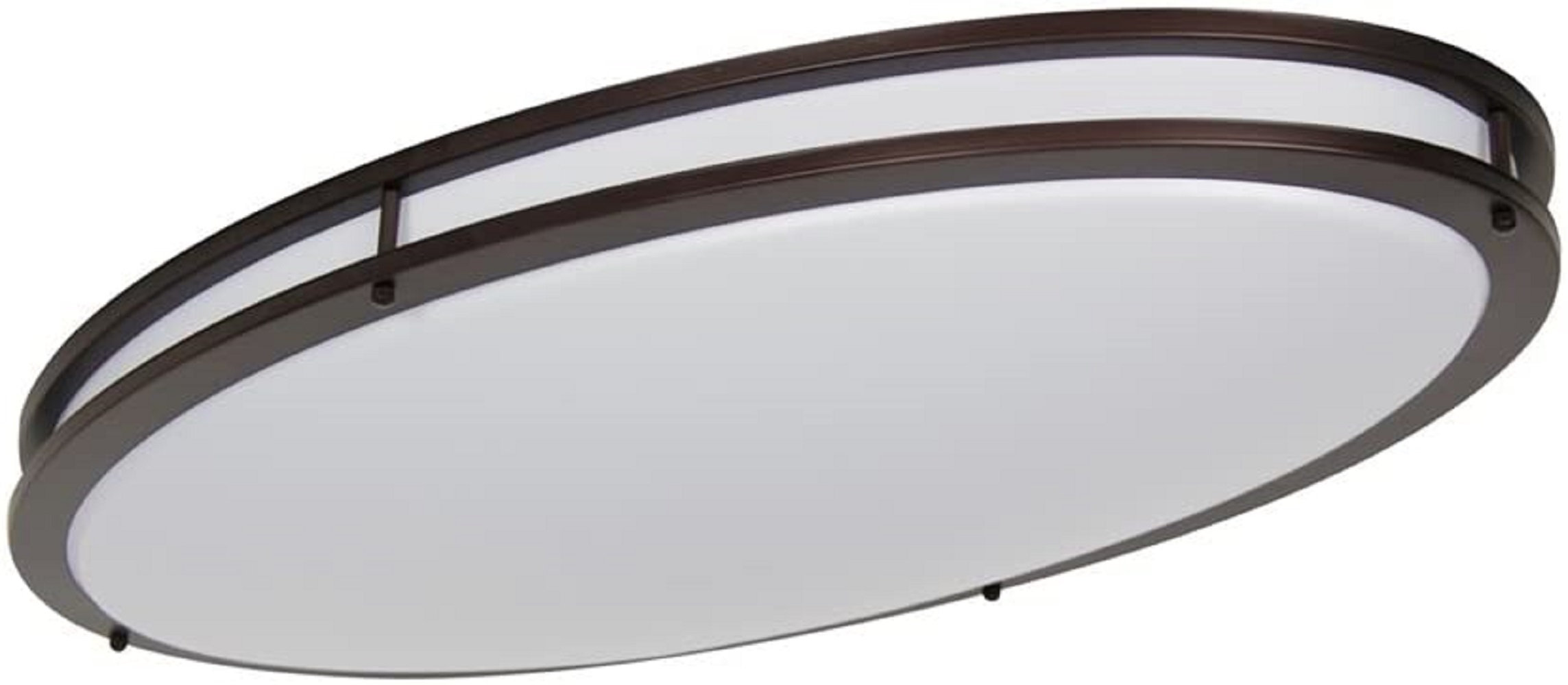 Latitude Run® 32" LED Flush Mount Oval Ceiling Light Fixture & Reviews ...