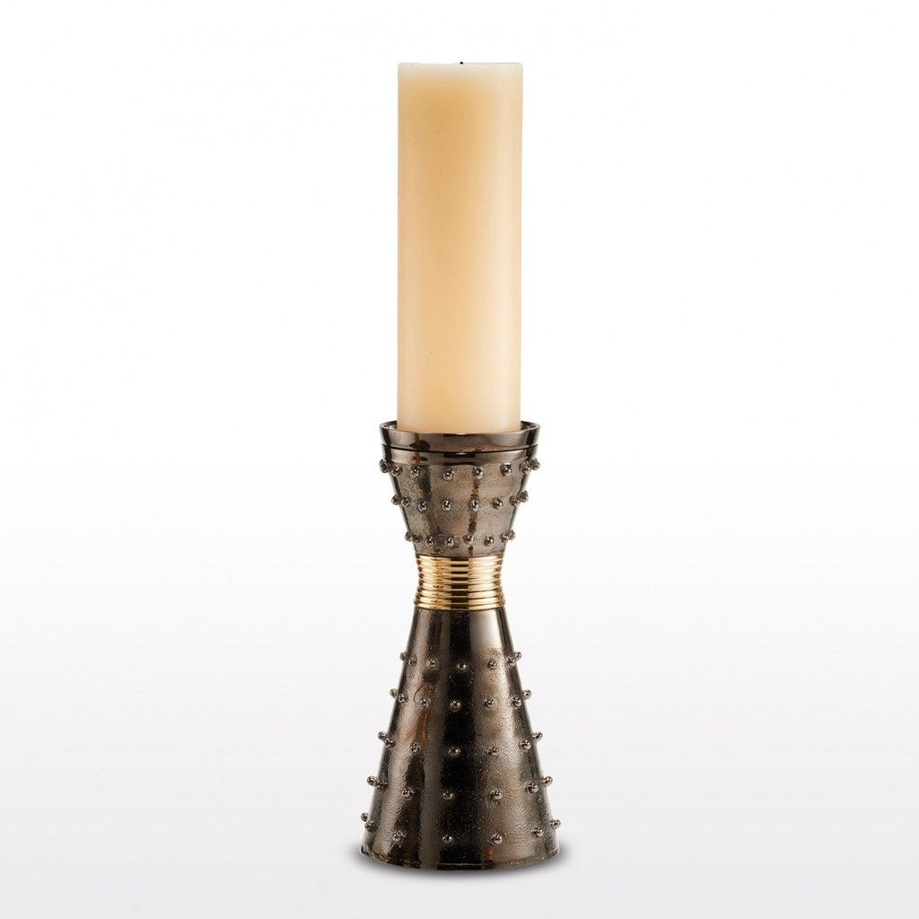 Lunares Djembe Metal Candlestick | Perigold