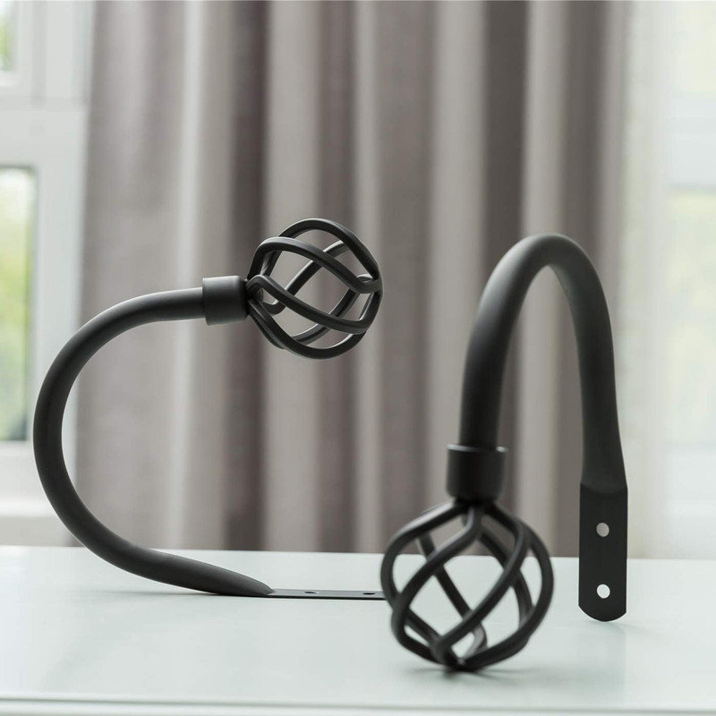 World Menagerie Metal Curtain Holdbacks 2pcs, Decoration Curtain Tie ...