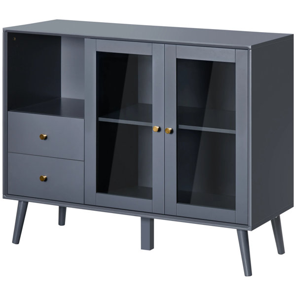 George Oliver Eugley 95.5cm Wide 2 Drawer Sideboard | Wayfair.co.uk