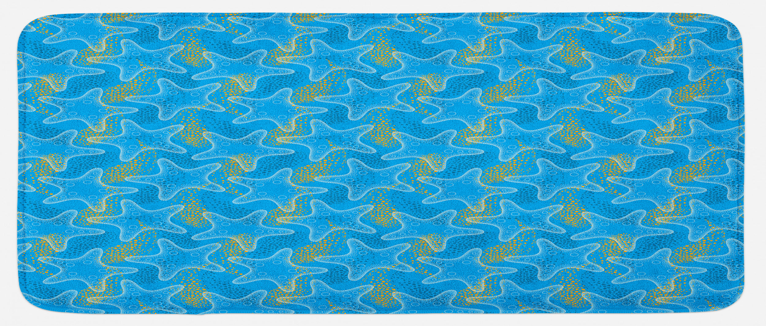 East Urban Home Marine Underwater Life Theme Sea Stars Dotwork Style ...