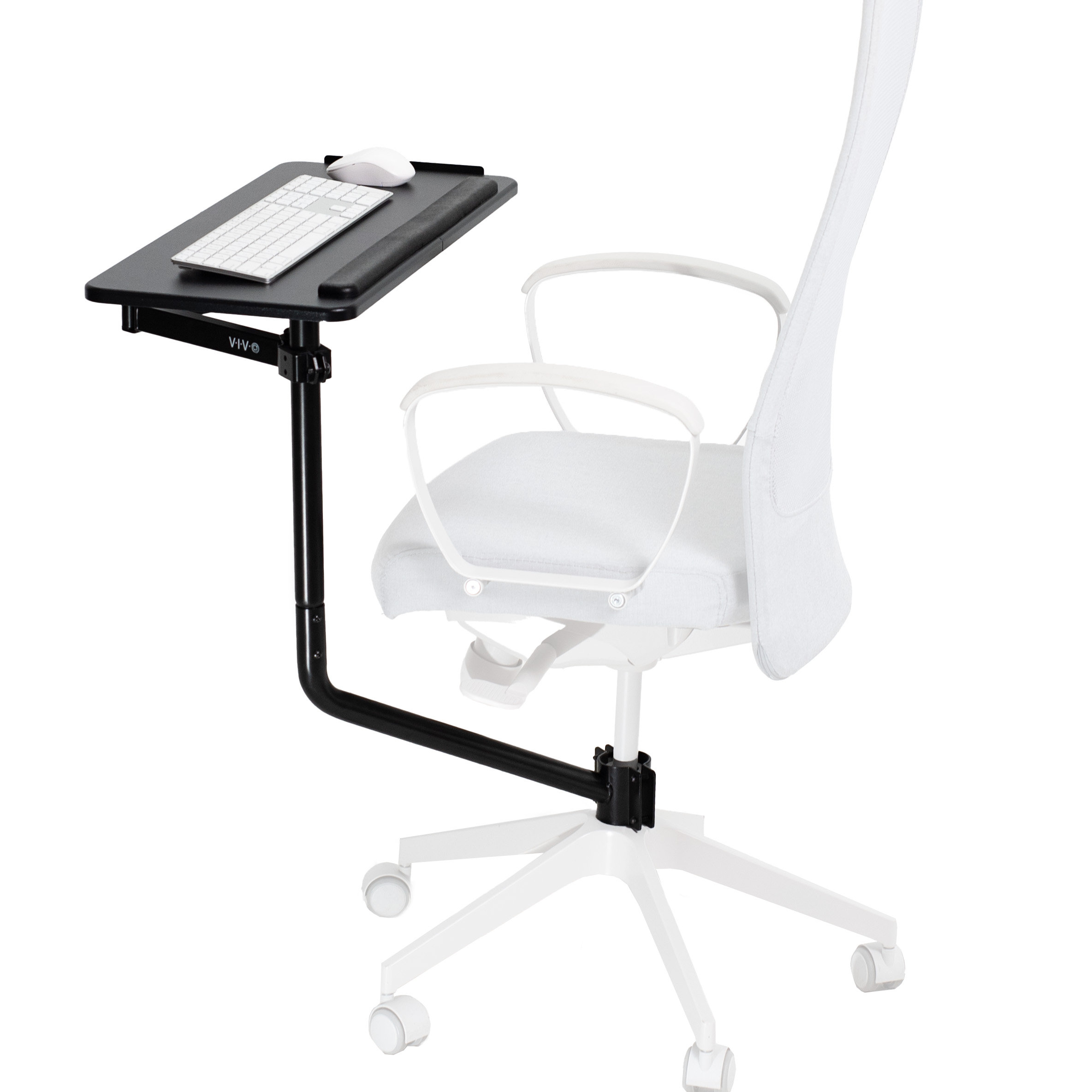 Vivo Office Chair Mounted 26 x 12 inch Full Motion Keyboard and Mouse ...