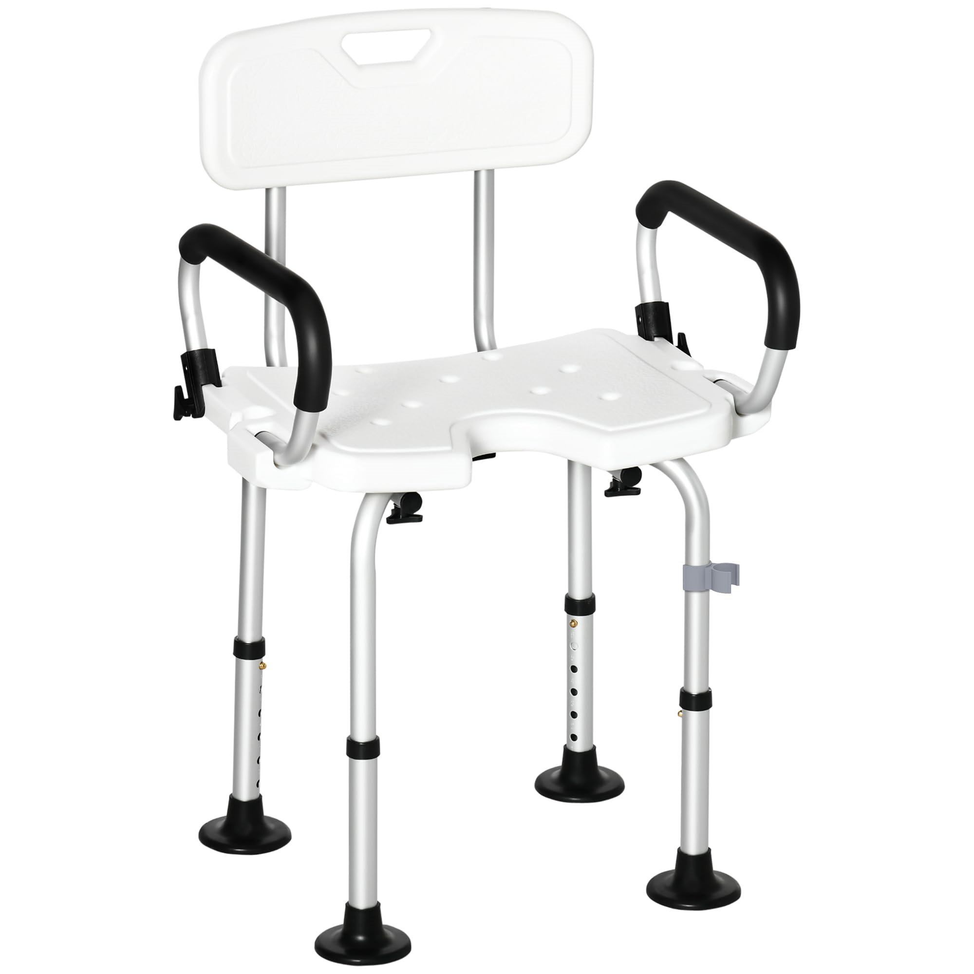 Ebern Designs Shower Chair, Height Adjustable Shower Stool | Wayfair.co.uk