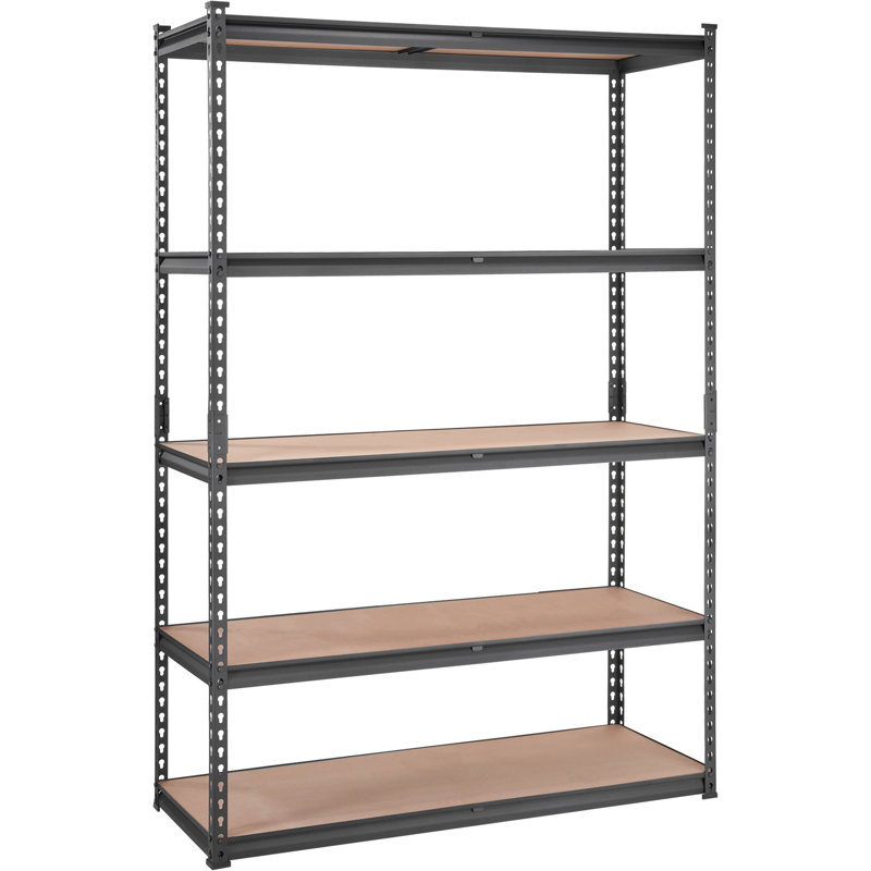 Rebrilliant Mariapaula Steel Height -Adjustable Shelving Unit & Reviews ...
