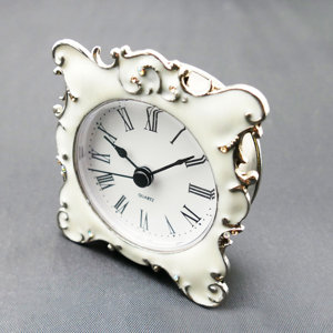 House of Hampton® Ornate Edge Metal Clock & Reviews | Wayfair