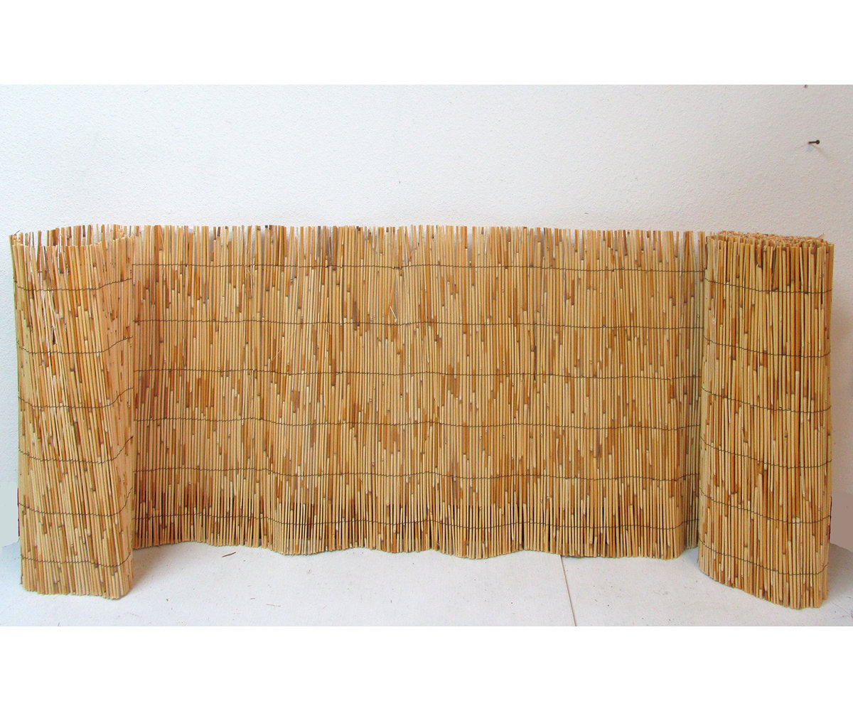 MGP Natural Reed Rolled Fence Panel & Reviews | Wayfair